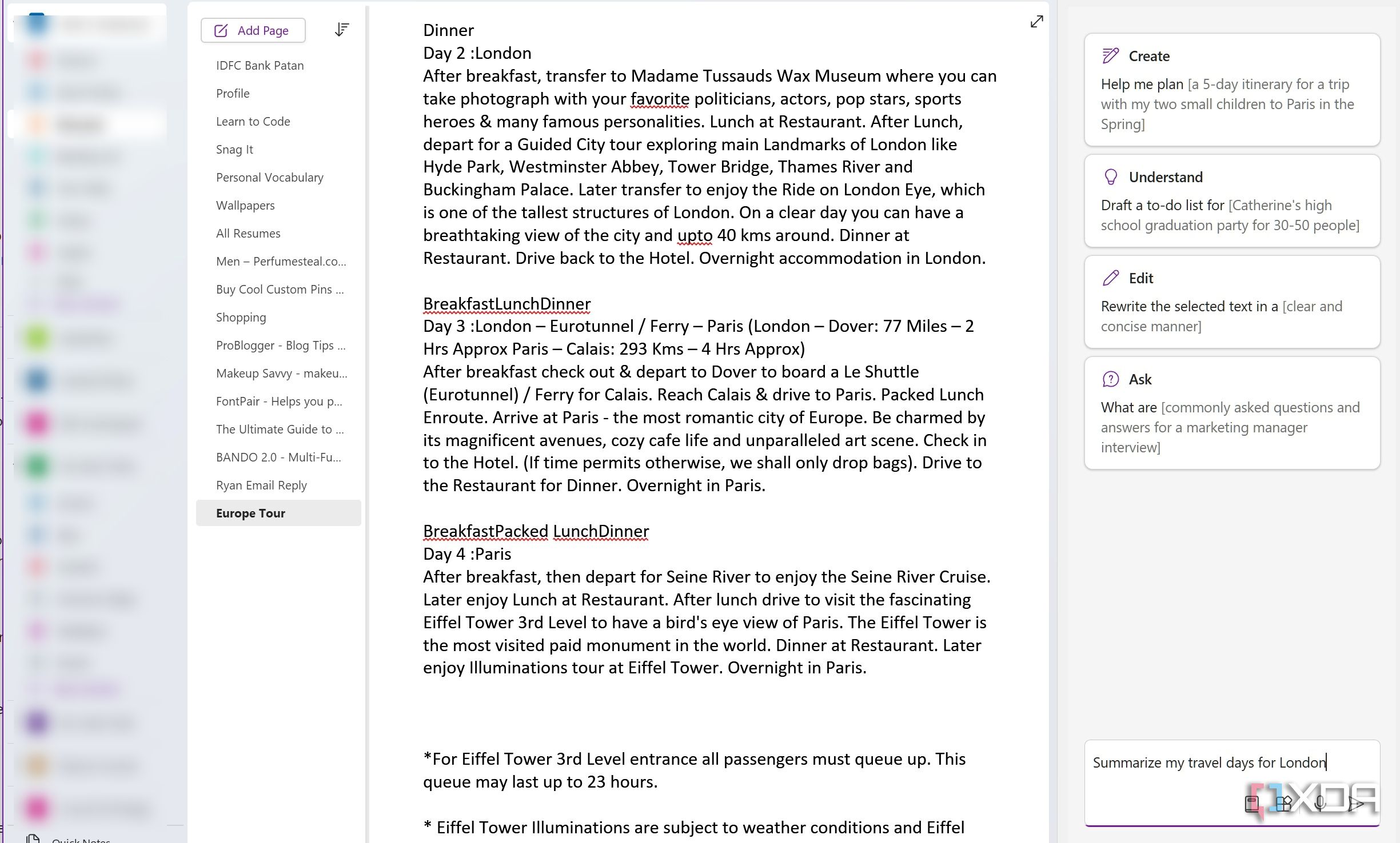 My Copilot in OneNote experiment: Worth the hype or overrated?