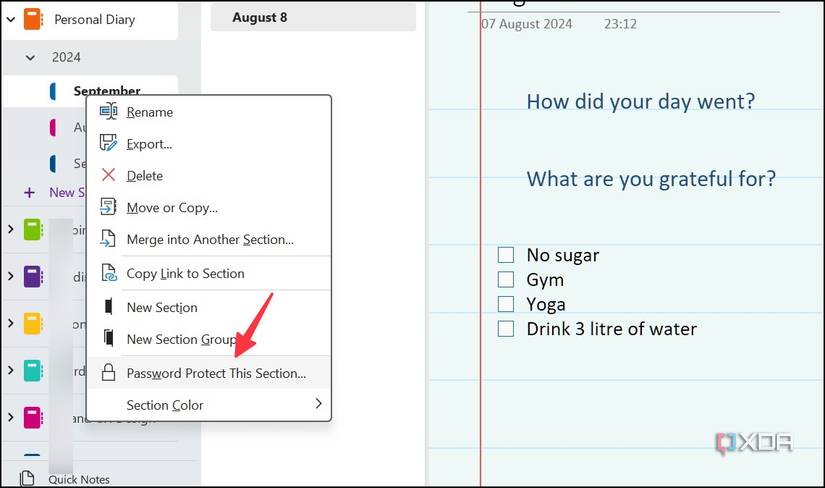 Here’s how I use OneNote as a digital journal