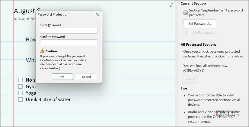 Here’s how I use OneNote as a digital journal