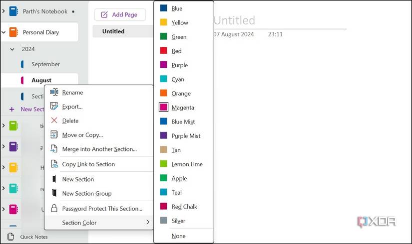 Here’s how I use OneNote as a digital journal