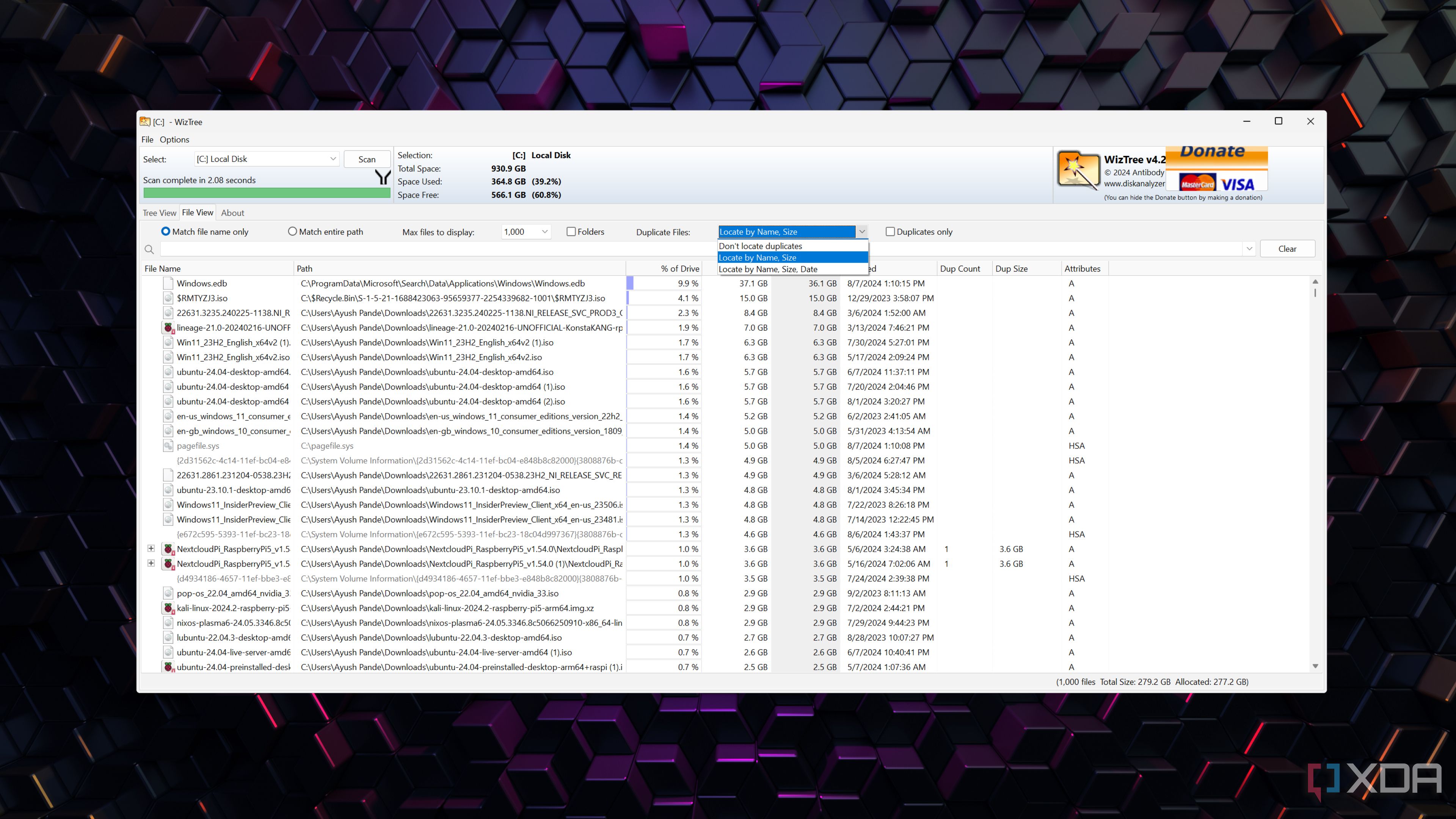 Wiztree WizTree Vs. WinDirStat