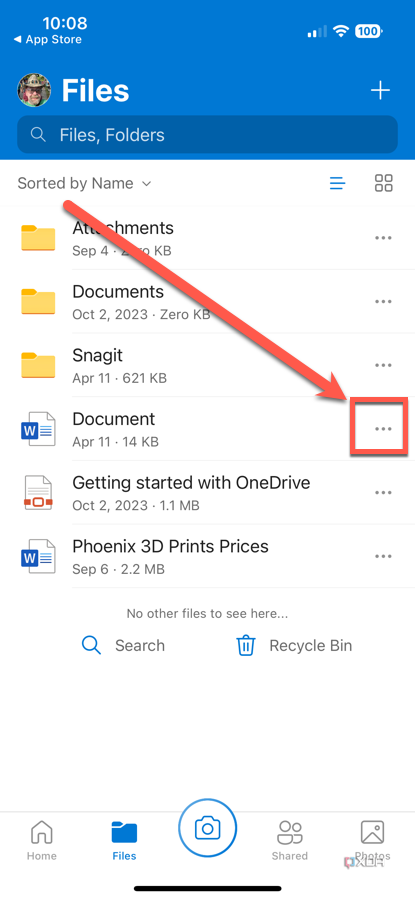 How to delete files from Microsoft OneDrive