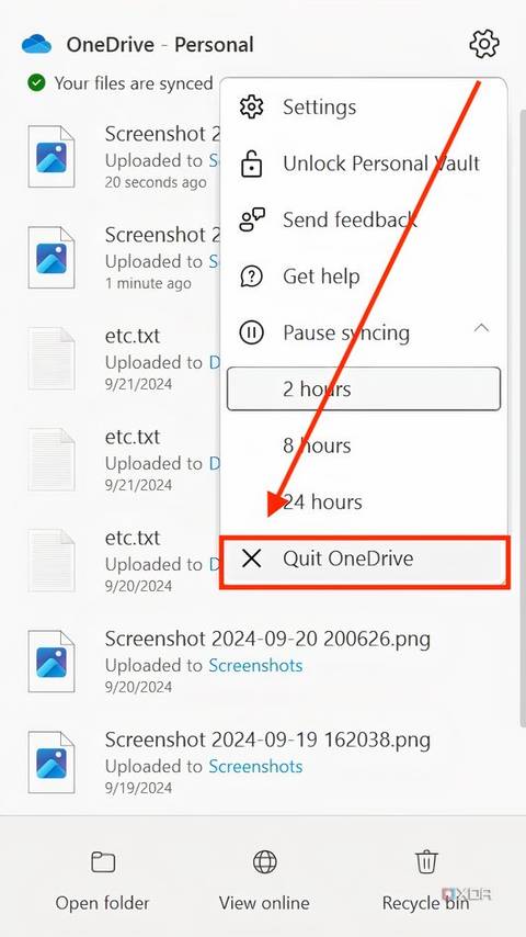 How to reset OneDrive when it won't sync