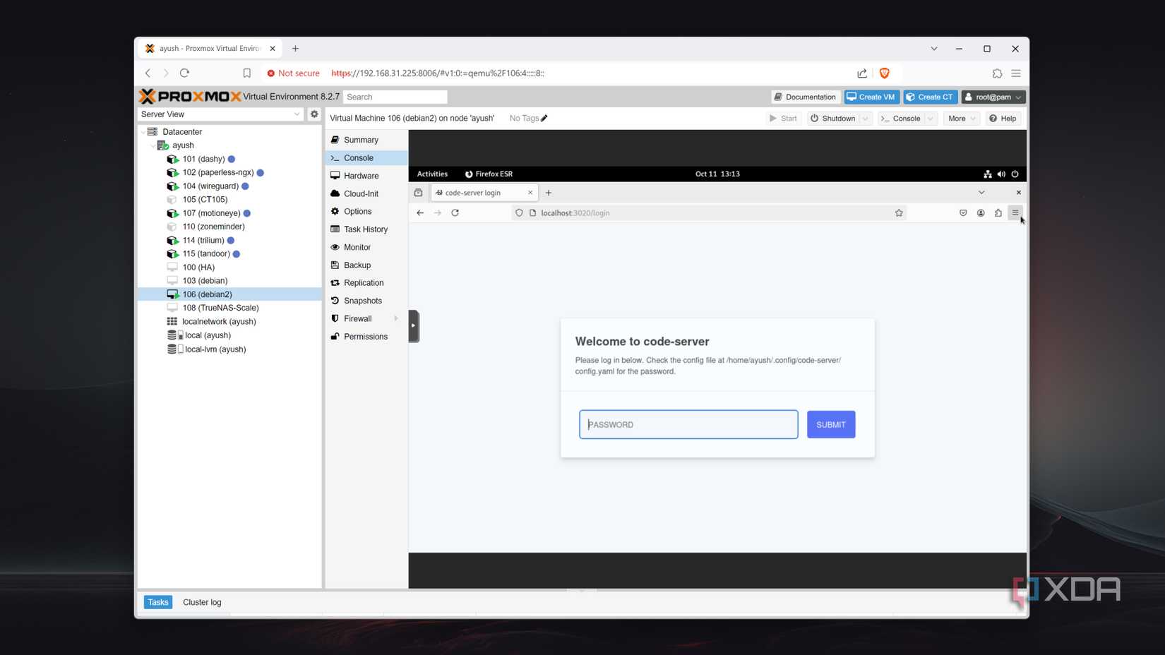 10 projects I host on my Proxmox home lab