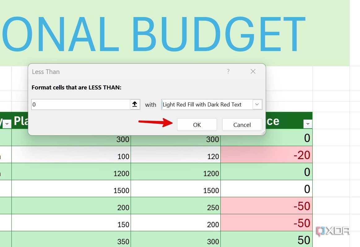How I built a budgeting template from scratch in Excel