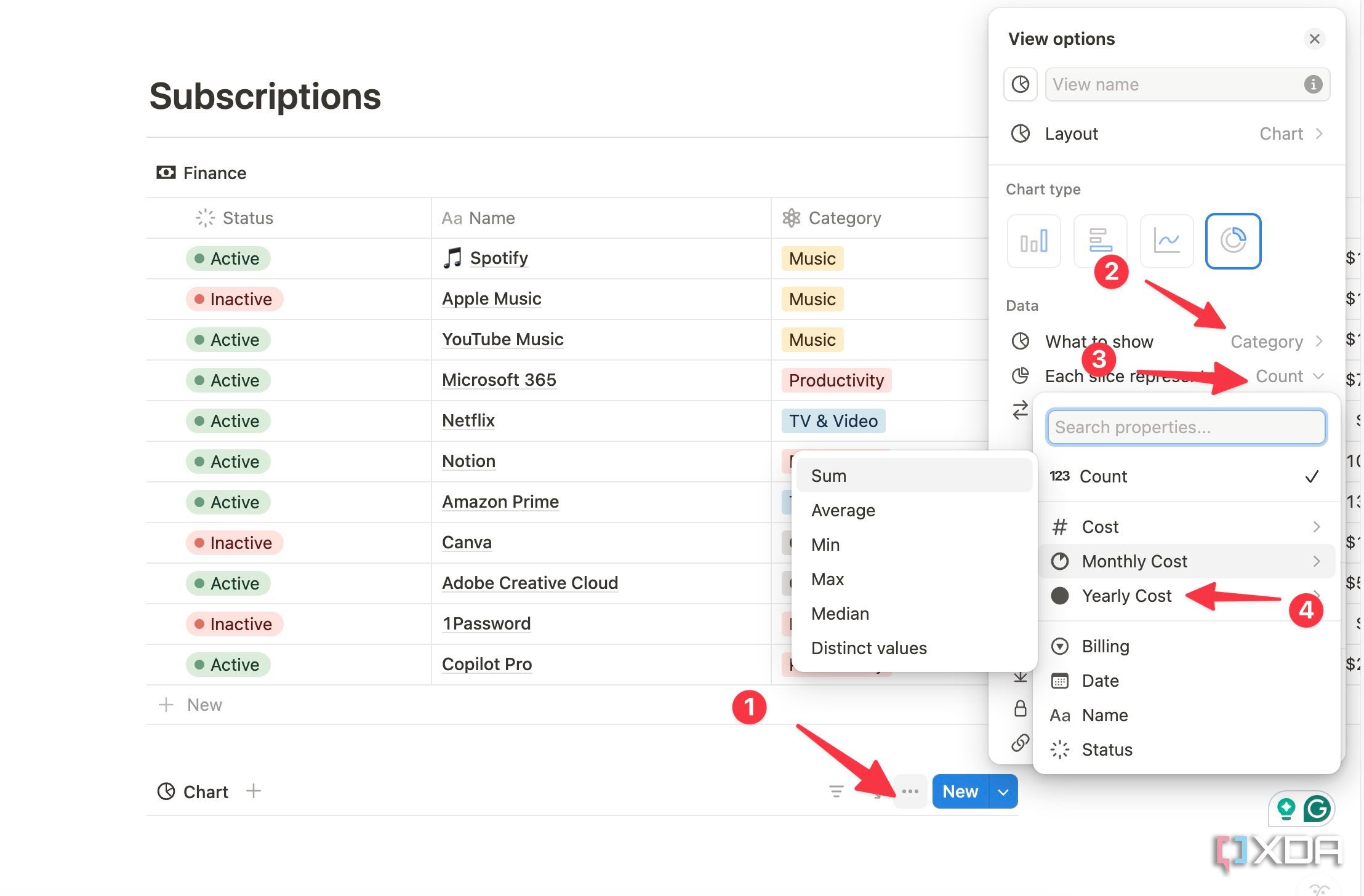 Here’s how I created a powerful subscription tracker in Notion