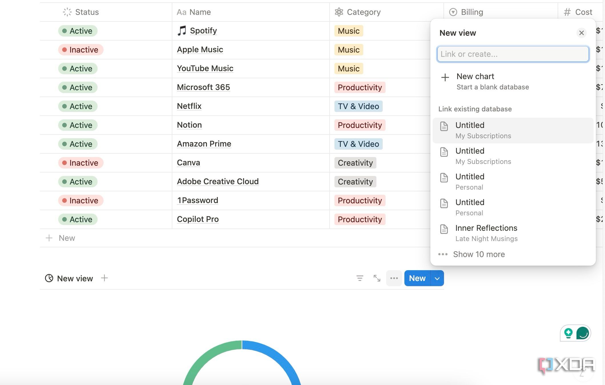 Here’s how I created a powerful subscription tracker in Notion