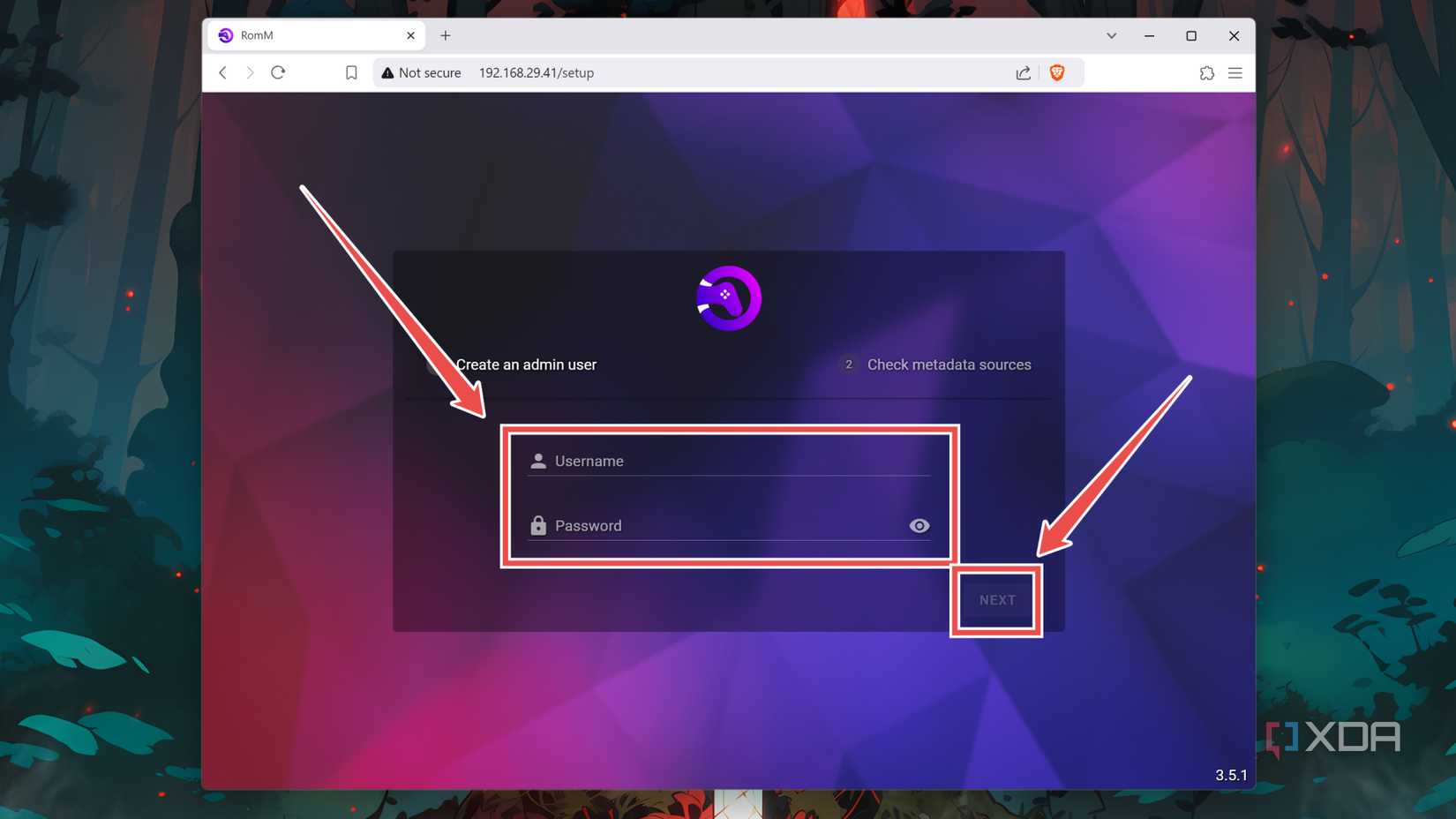 Manage your ROM collection with a self-hosted RomM server