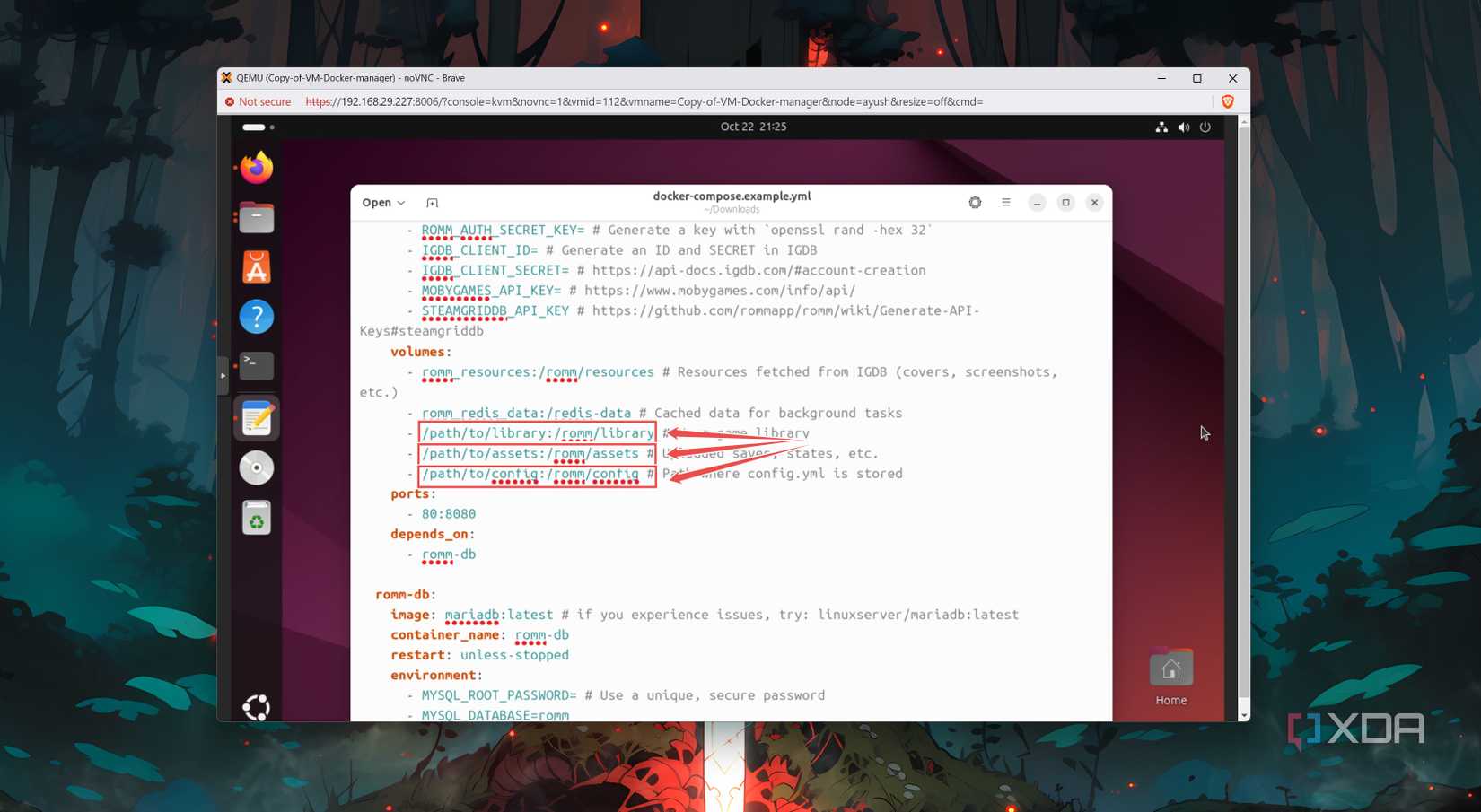 Manage your ROM collection with a self-hosted RomM server