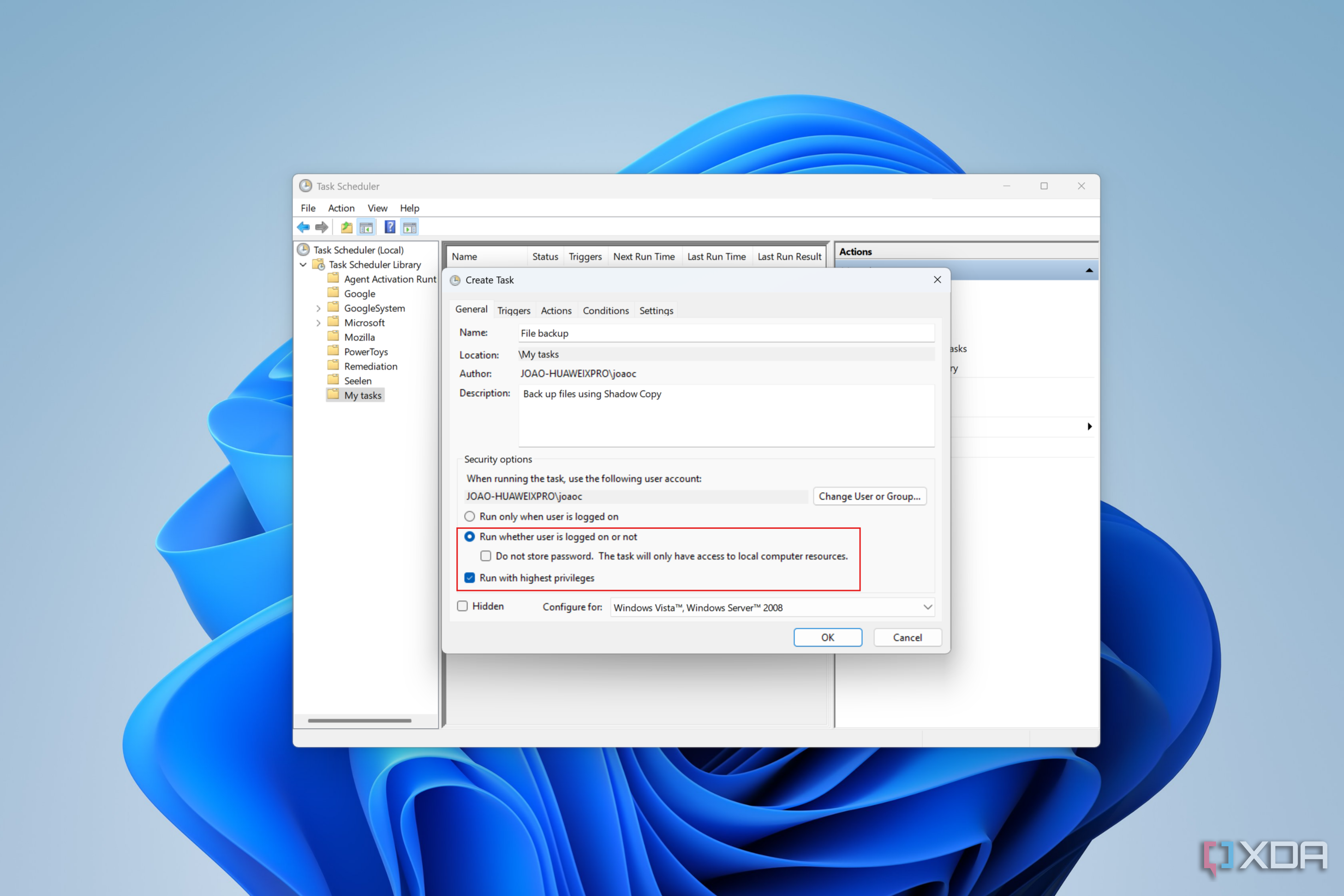 How to use Windows 11 Volume Shadow Copy for backing up files