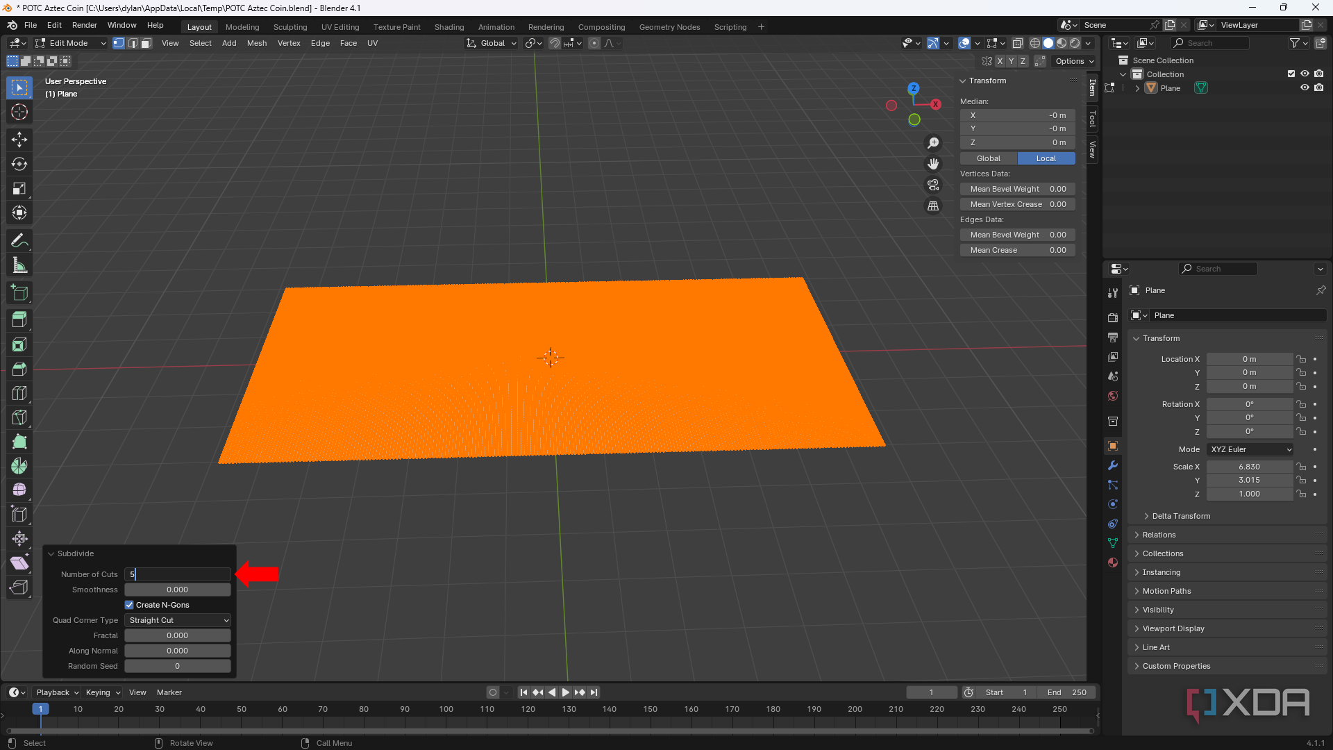 How to make a 3D model from a 2D image in Blender