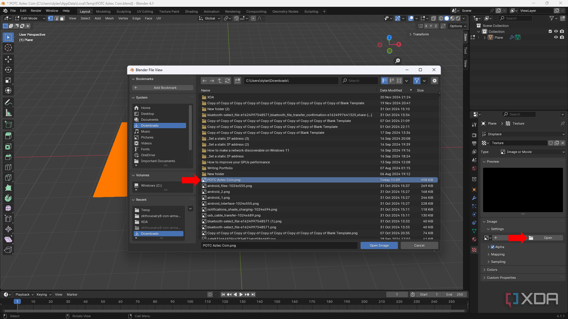 How to make a 3D model from a 2D image in Blender