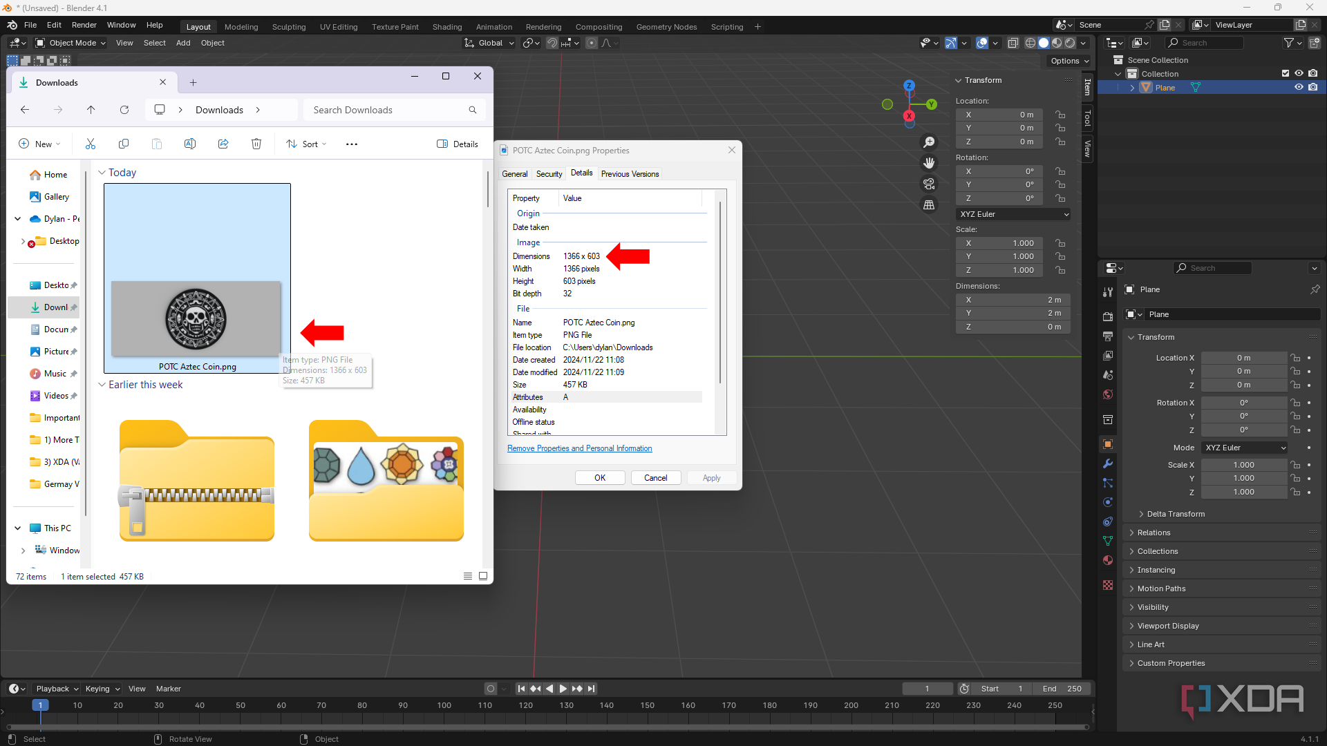 How to make a 3D model from a 2D image in Blender