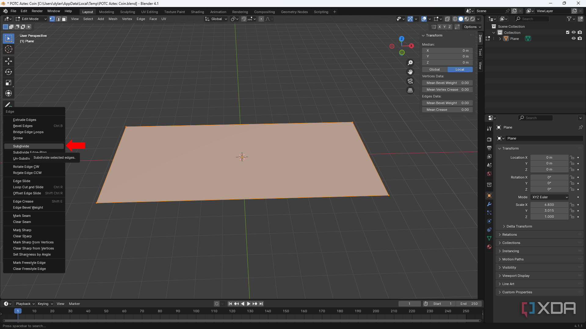 How to make a 3D model from a 2D image in Blender