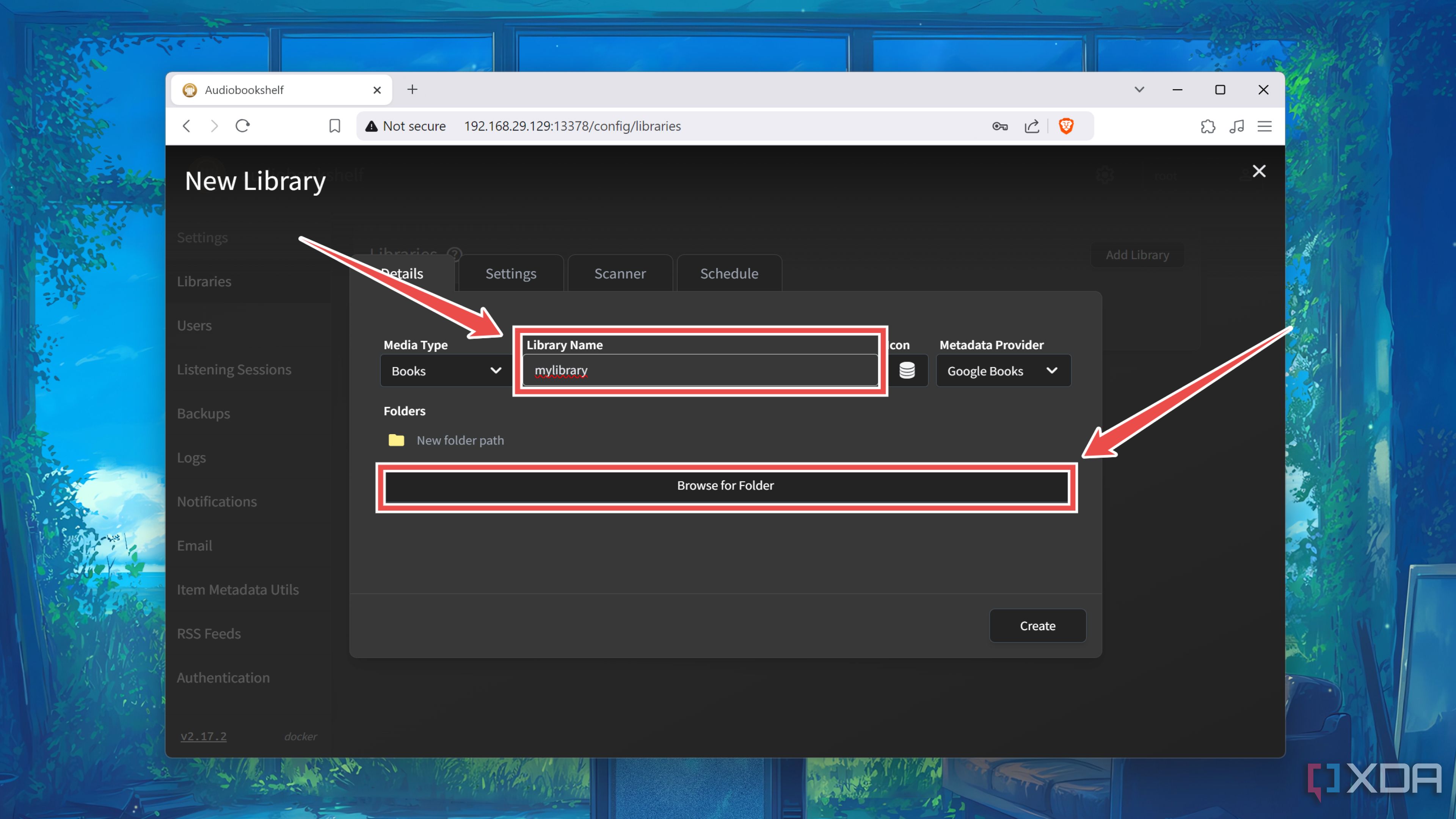 Host your own audiobook and podcast library with Audiobookshelf