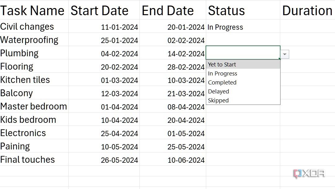 How I use Excel for creative project management