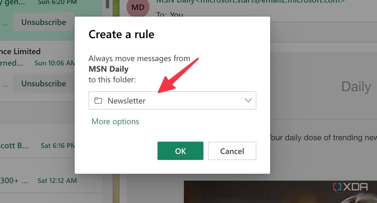Here is how I use Outlook rules to automate my inbox