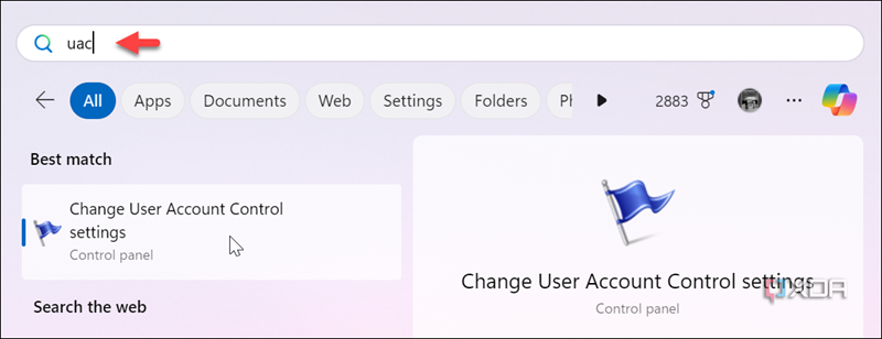 Change User Account Control Settings