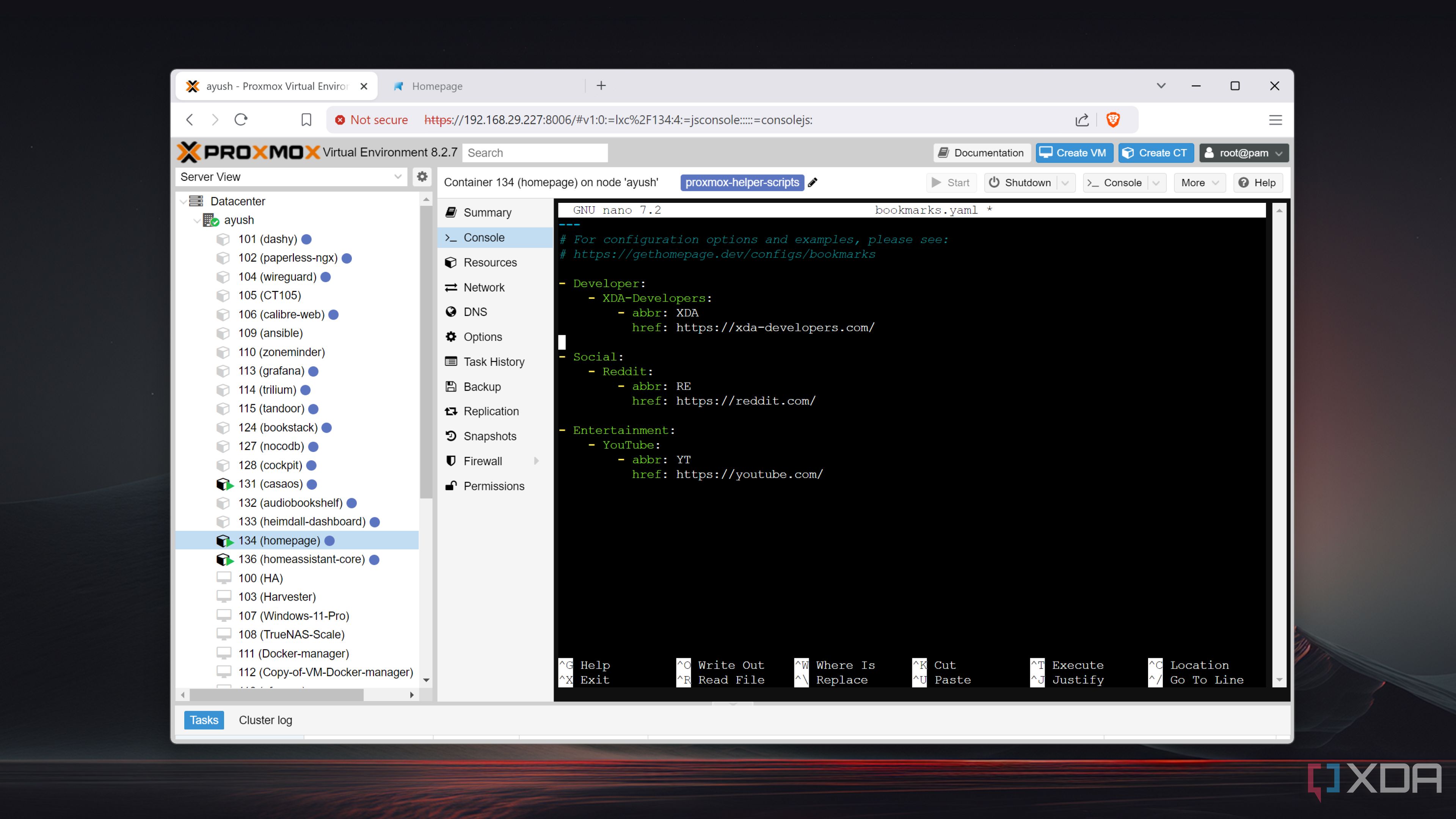 This is hands-down the best dashboard app for your home lab
