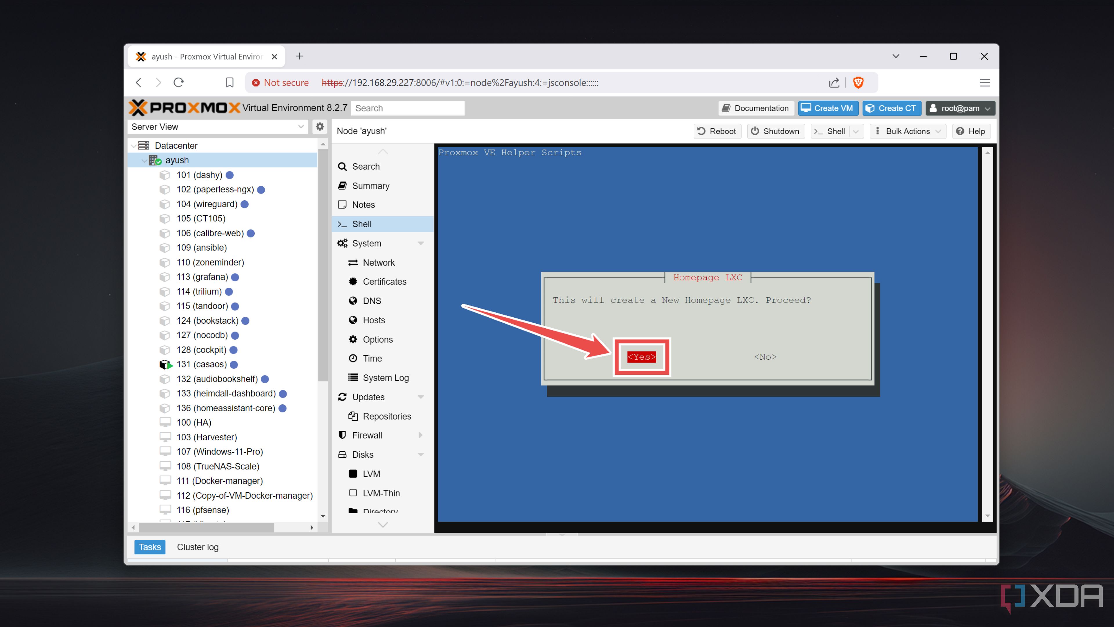 This is hands-down the best dashboard app for your home lab