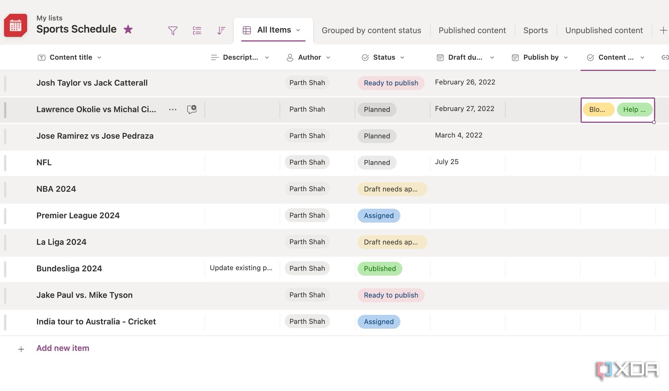 Manage your projects with Microsoft Lists