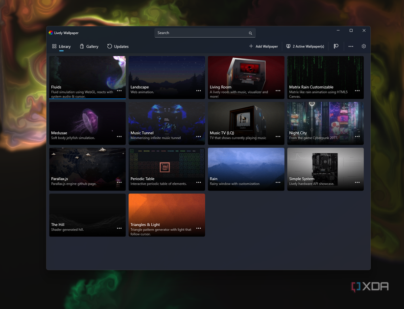Lively Wallpaper is a free, open-source alternative to Wallpaper Engine ...