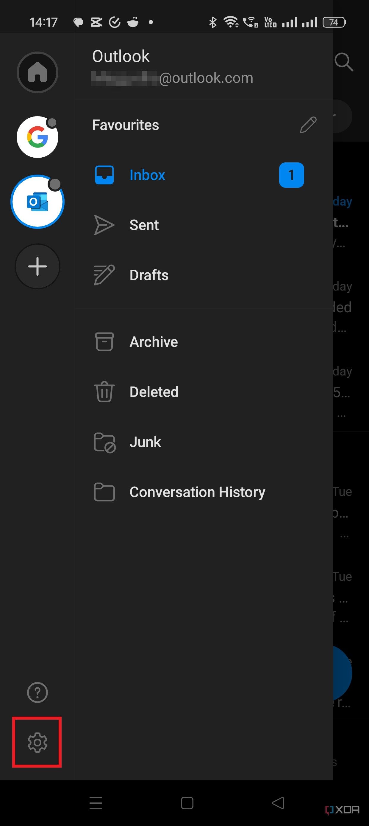 Sign out of Outlook the right way
