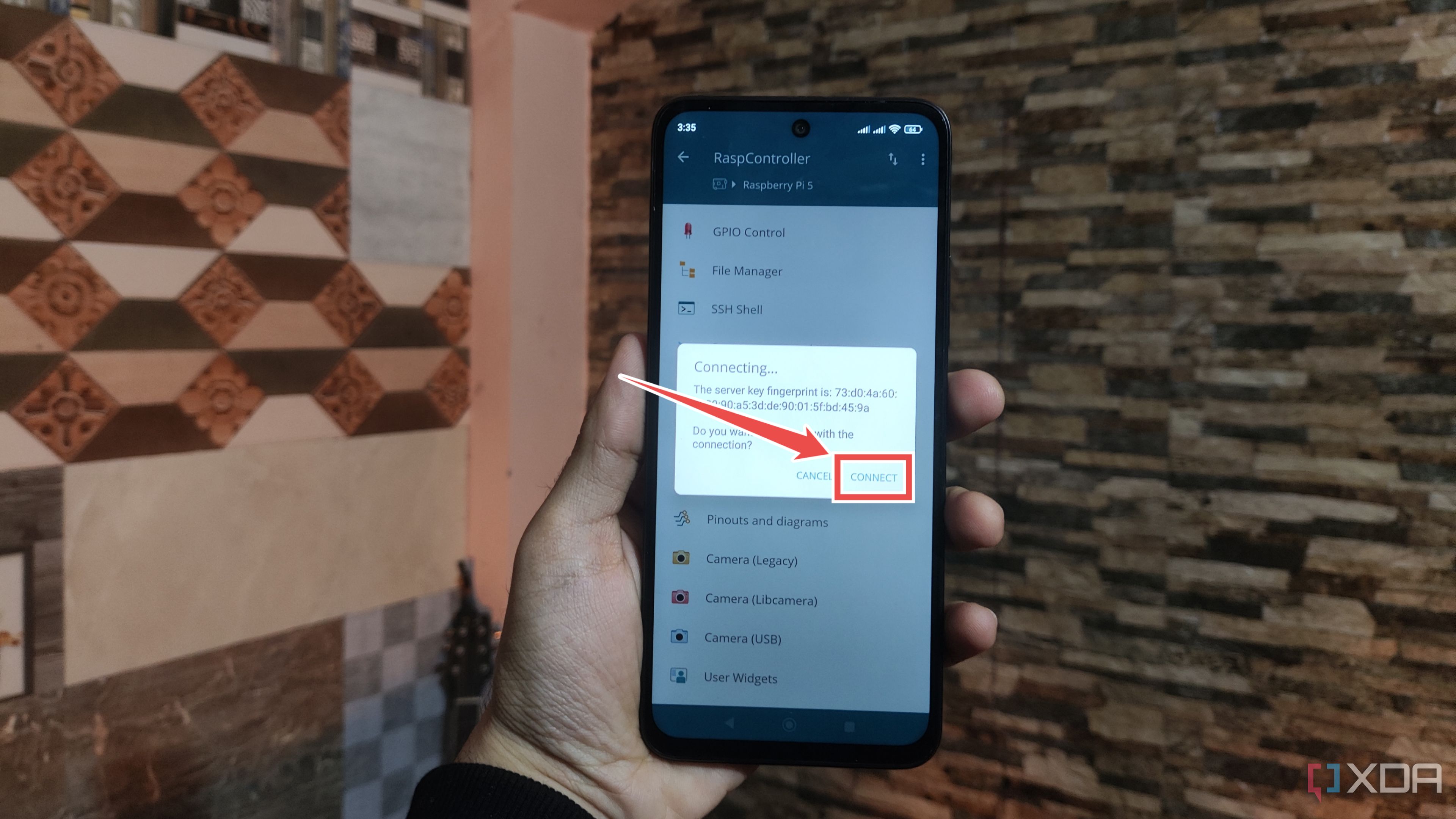 RaspController is my go-to Android app for tinkering with my Raspberry Pi