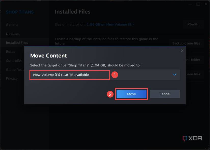 How to move your Steam games to an external drive