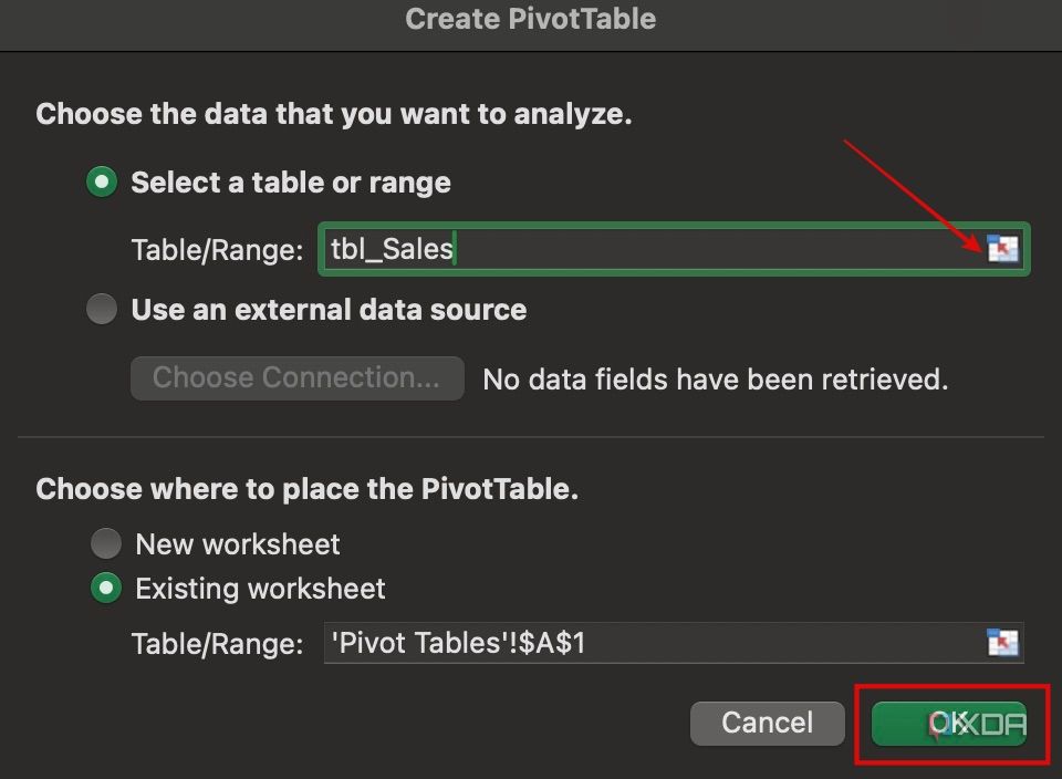 How to create a project dashboard in Excel with live data