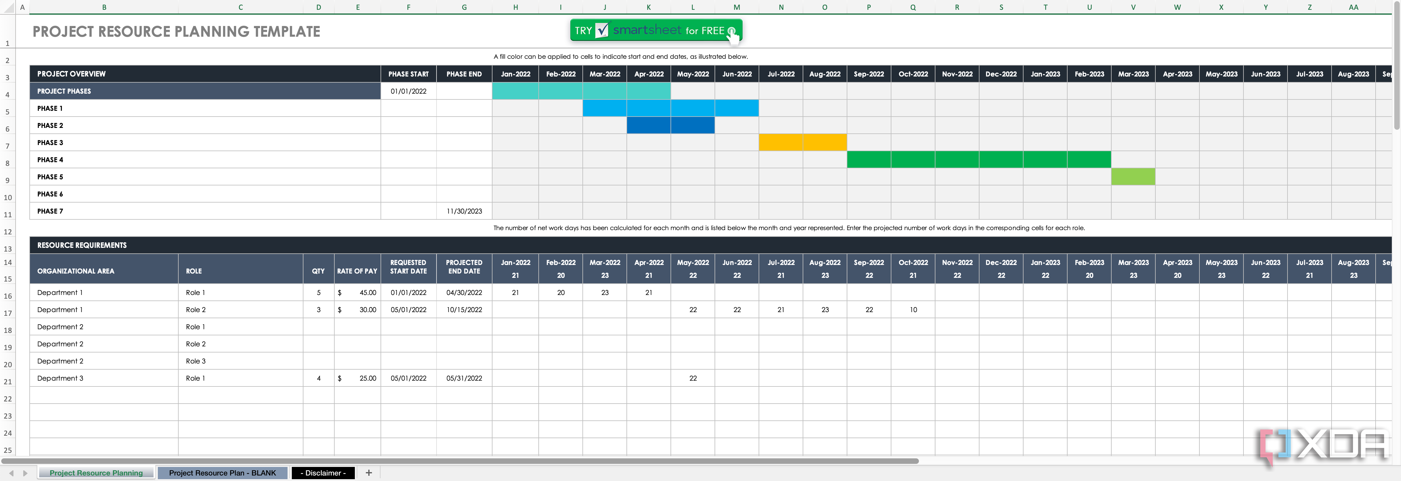10 free Excel templates that will help you track your projects