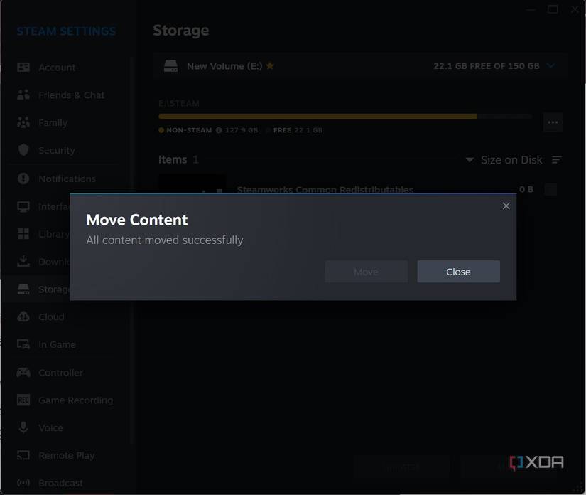 How to move your Steam games to an external drive