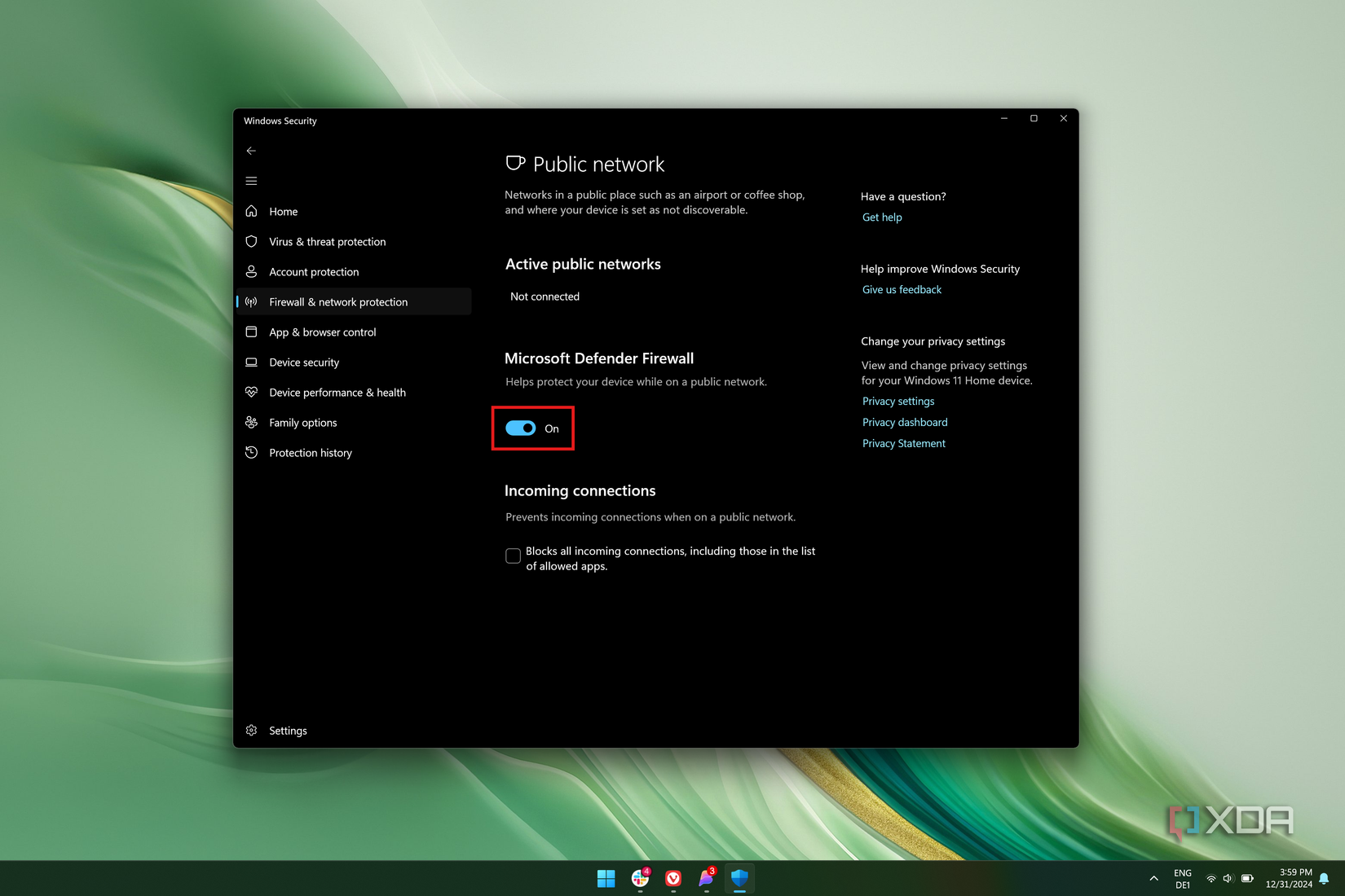 How to set up and use the firewall on Windows 11
