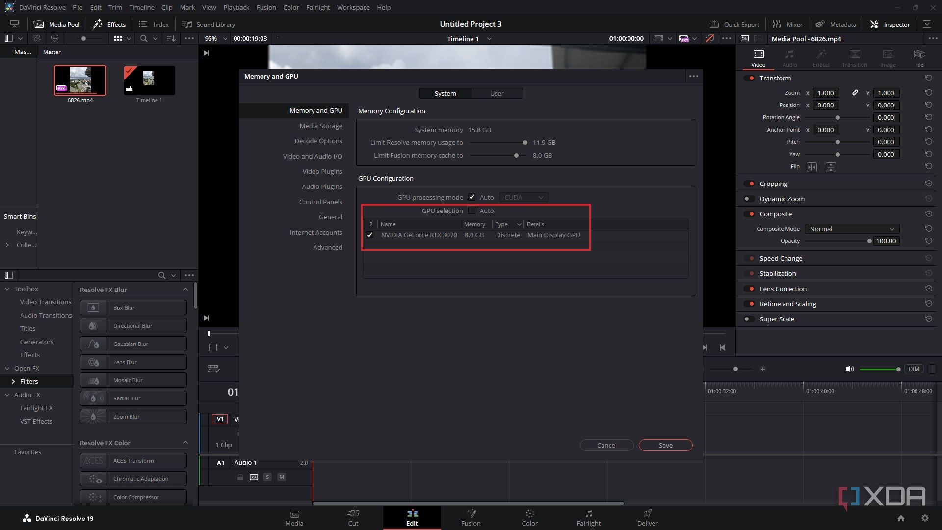 12 DaVinci Resolve settings to change for faster editing