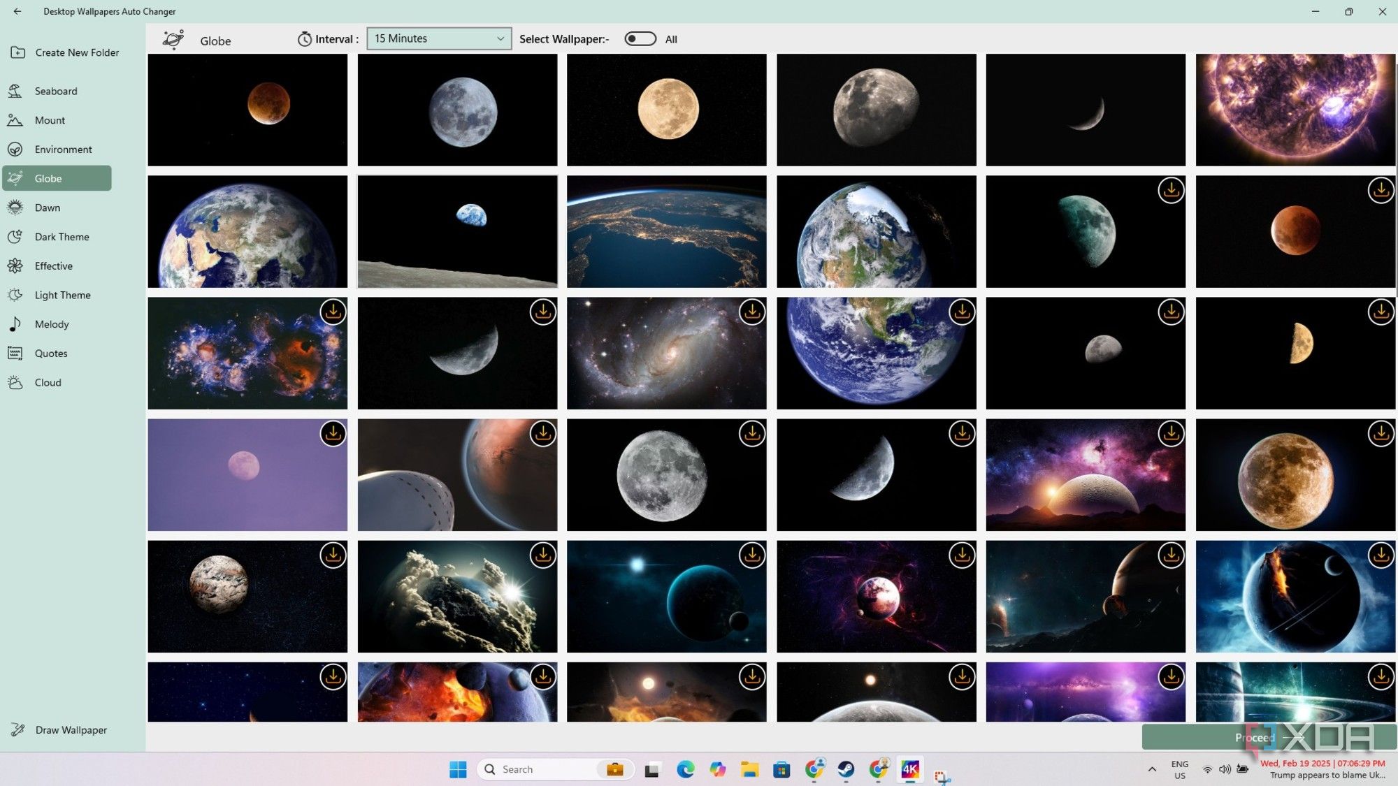 Desktop Wallpapers Program