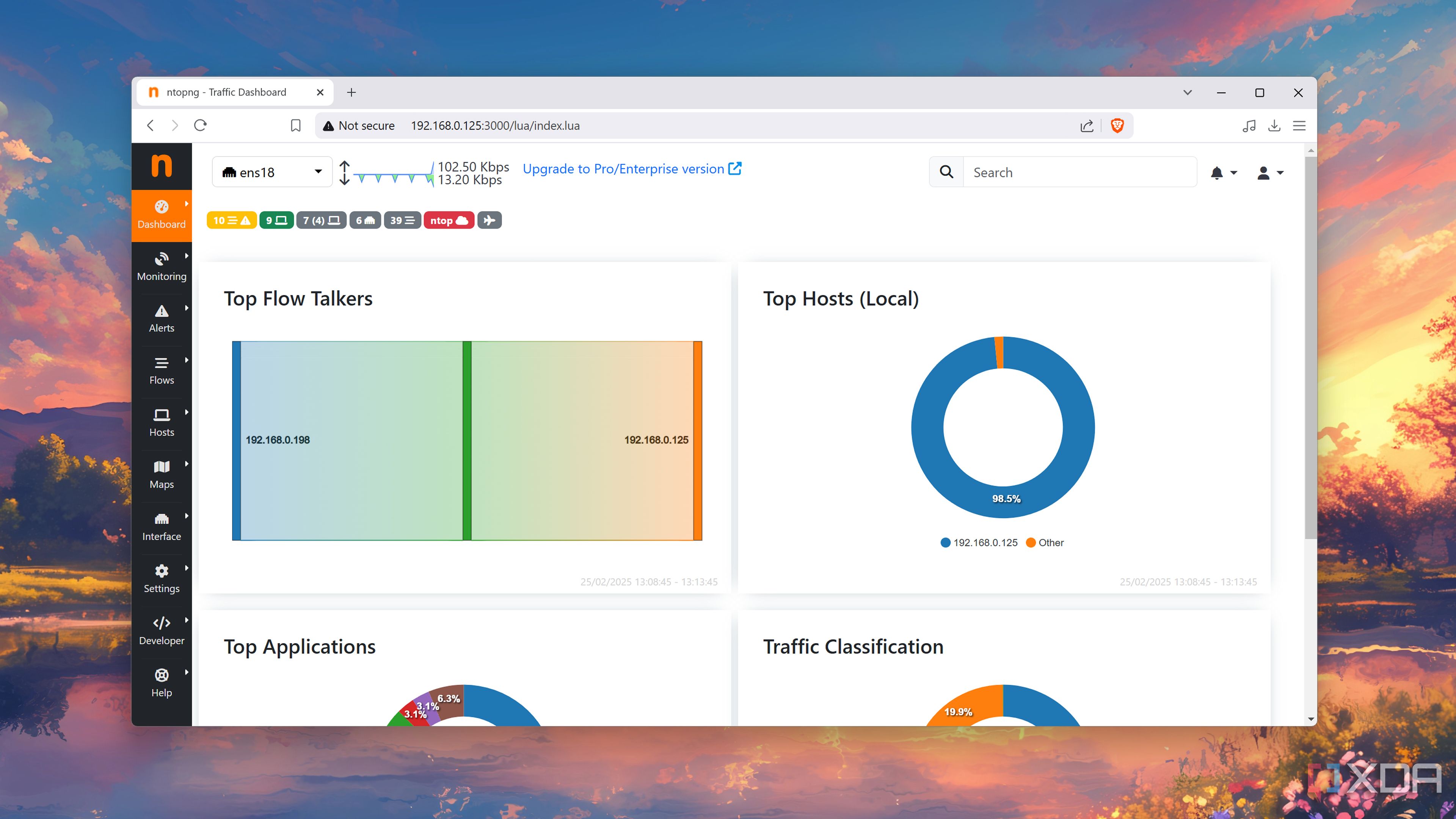 I monitor my home network by self-hosting ntopng - here’s how