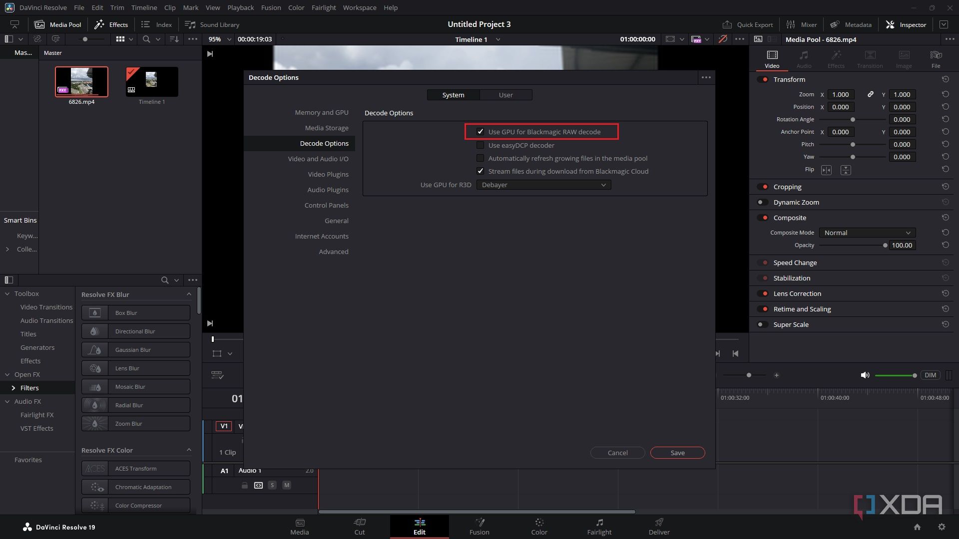 12 DaVinci Resolve settings to change for faster editing