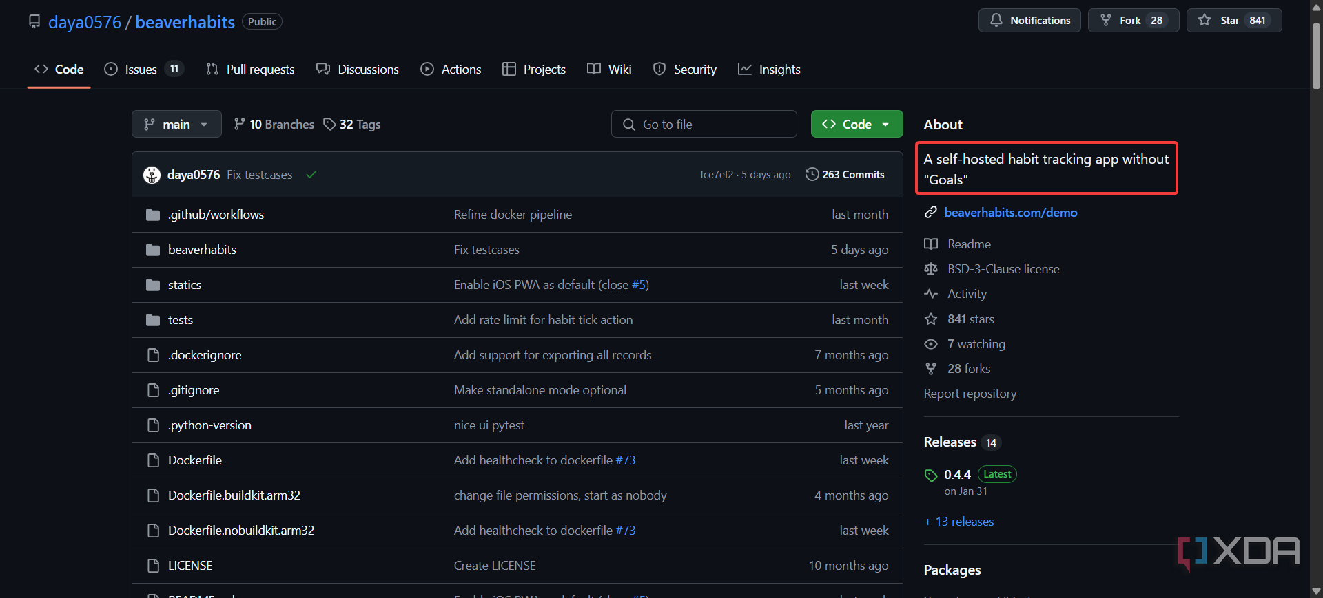 Beaver Habit Tracker is the self-hosted software you need to help you ...