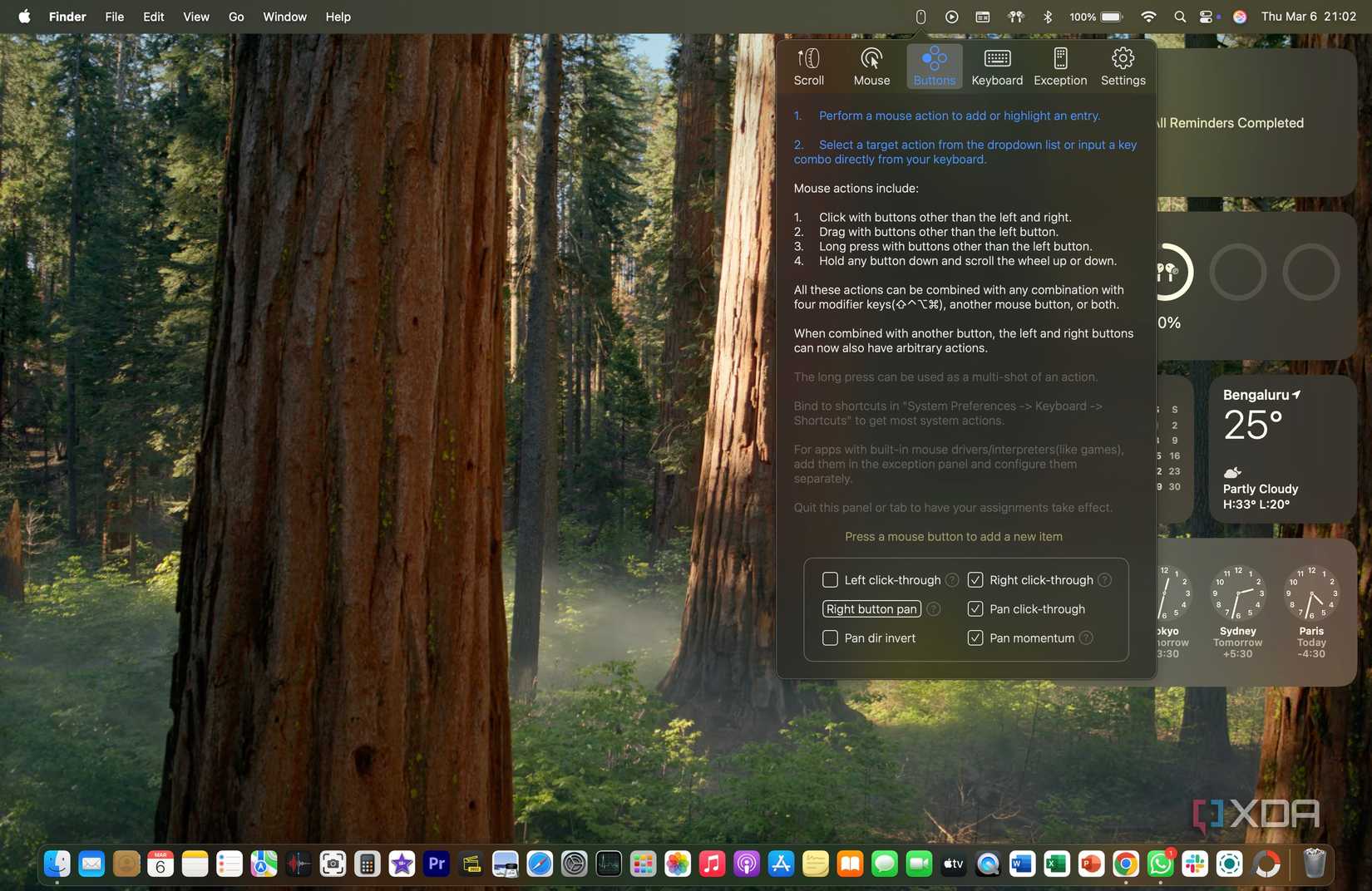Bettermouse Lets You Customize Your Mouse Preferences With A Plethora Of Options