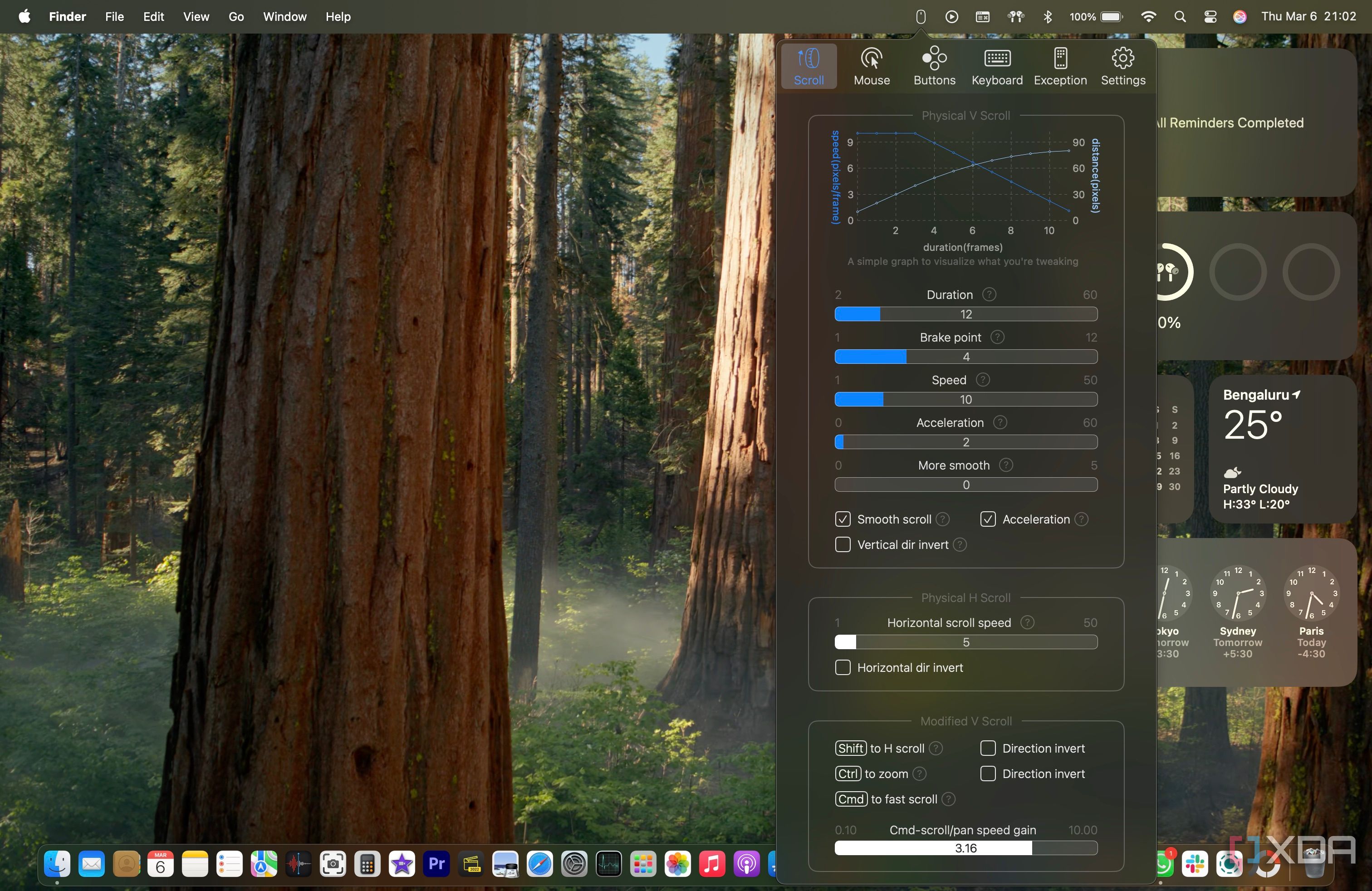 BetterMouse lets you customize your mouse preferences with a plethora ...