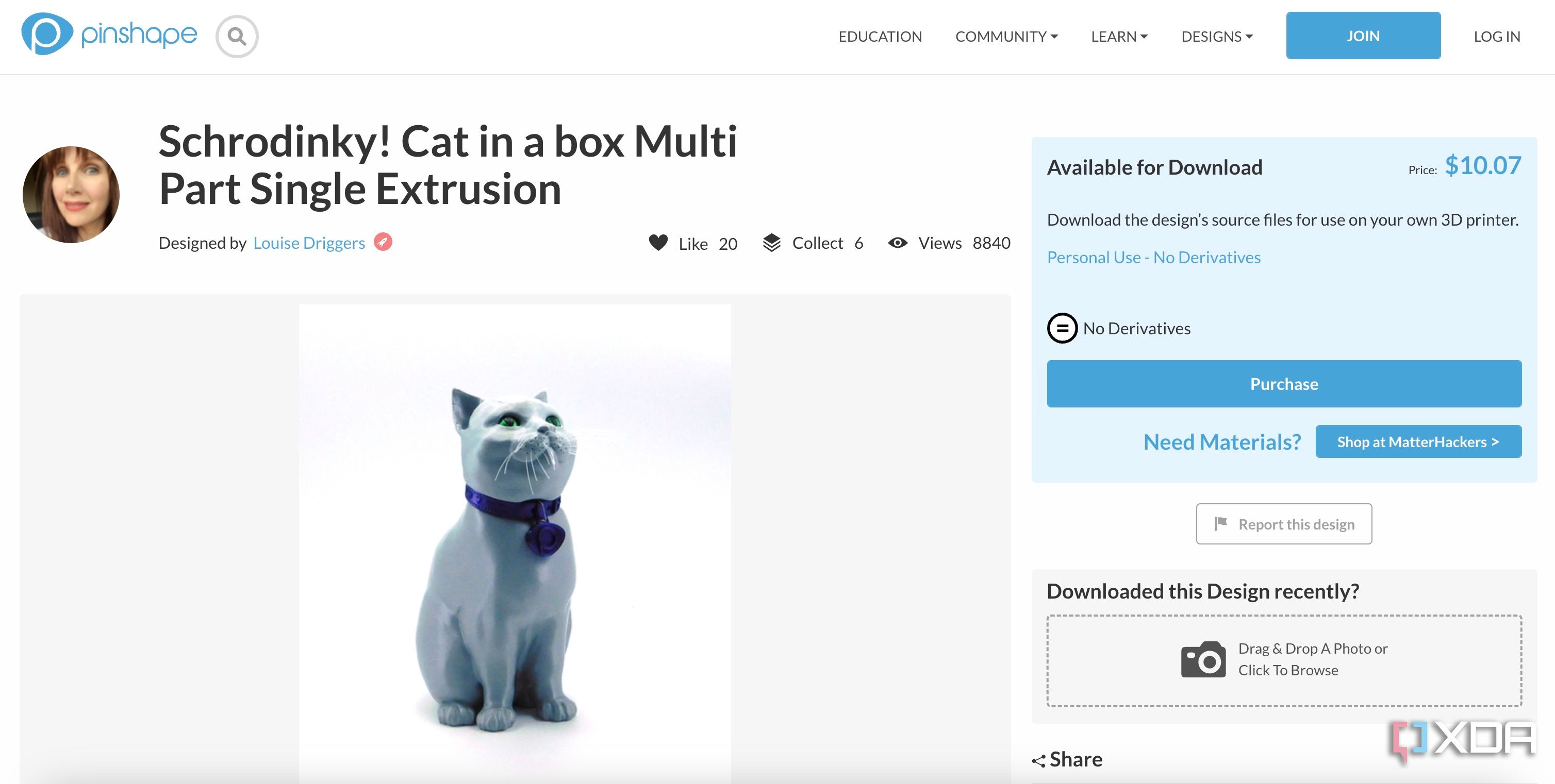 Yeggi is a one-stop-shop for all the 3D printing models available online