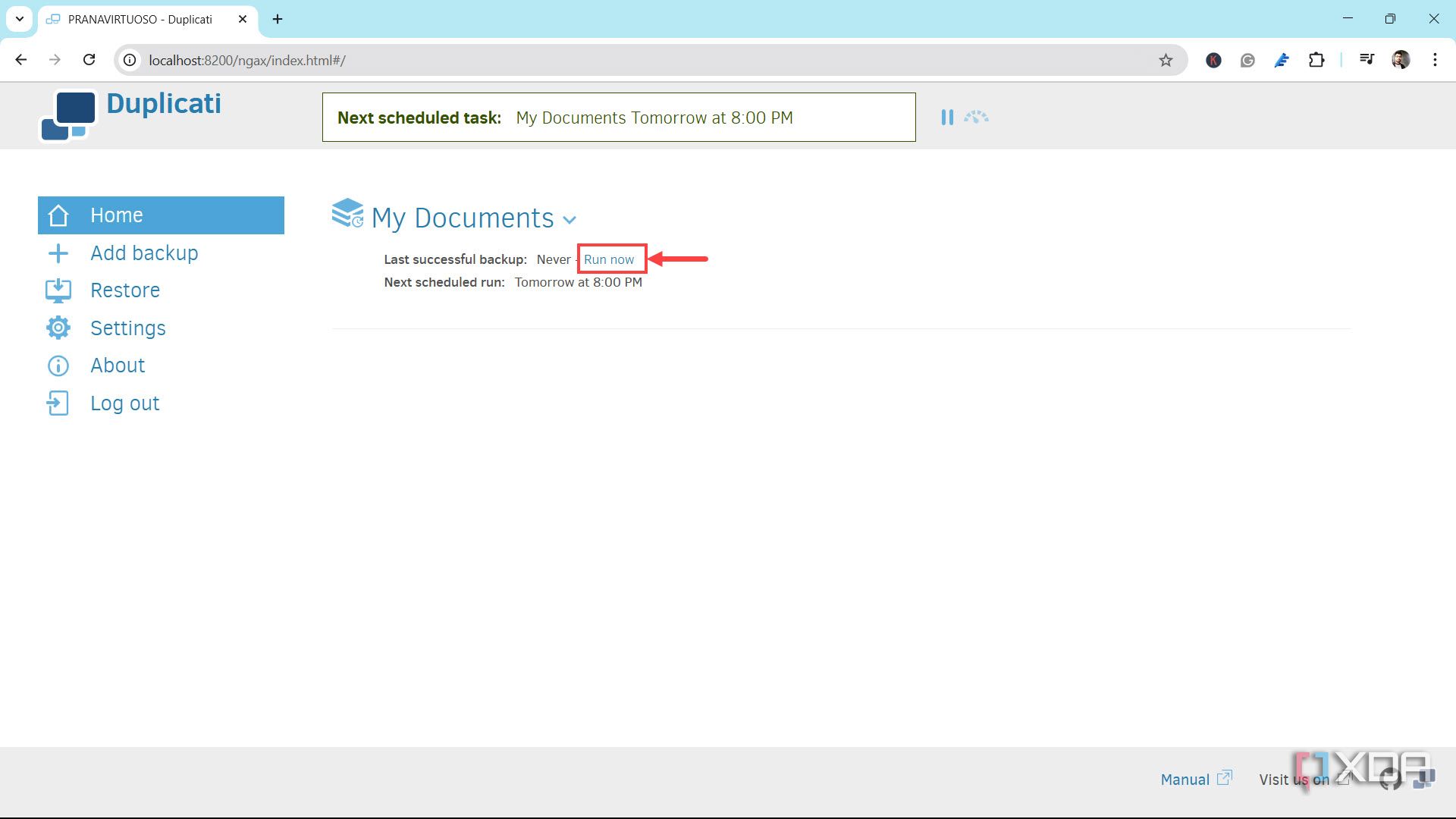 I've tried a lot of different backup software, and I keep coming back to this free, open-source tool