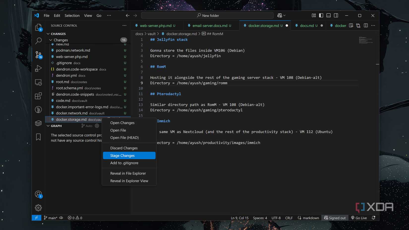 How I use Dendron to organize project documentation across devices