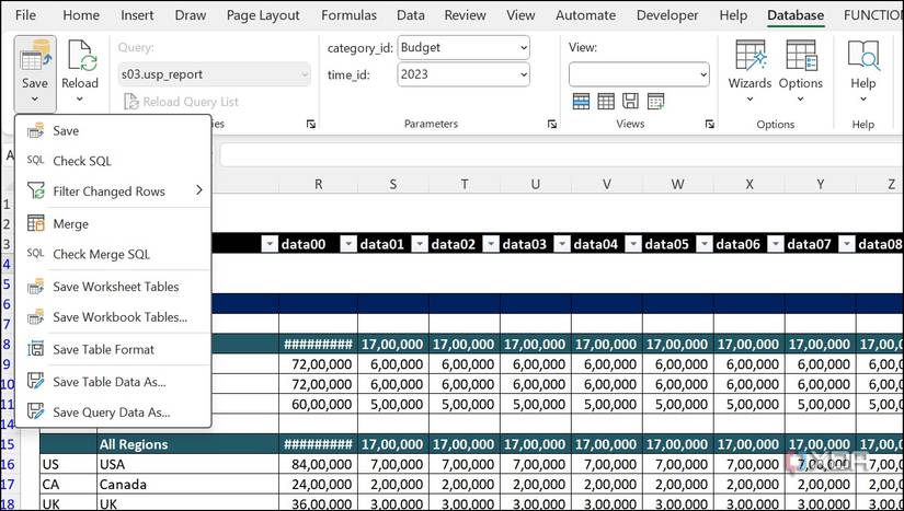 This free add-in turns Excel into a full database editor