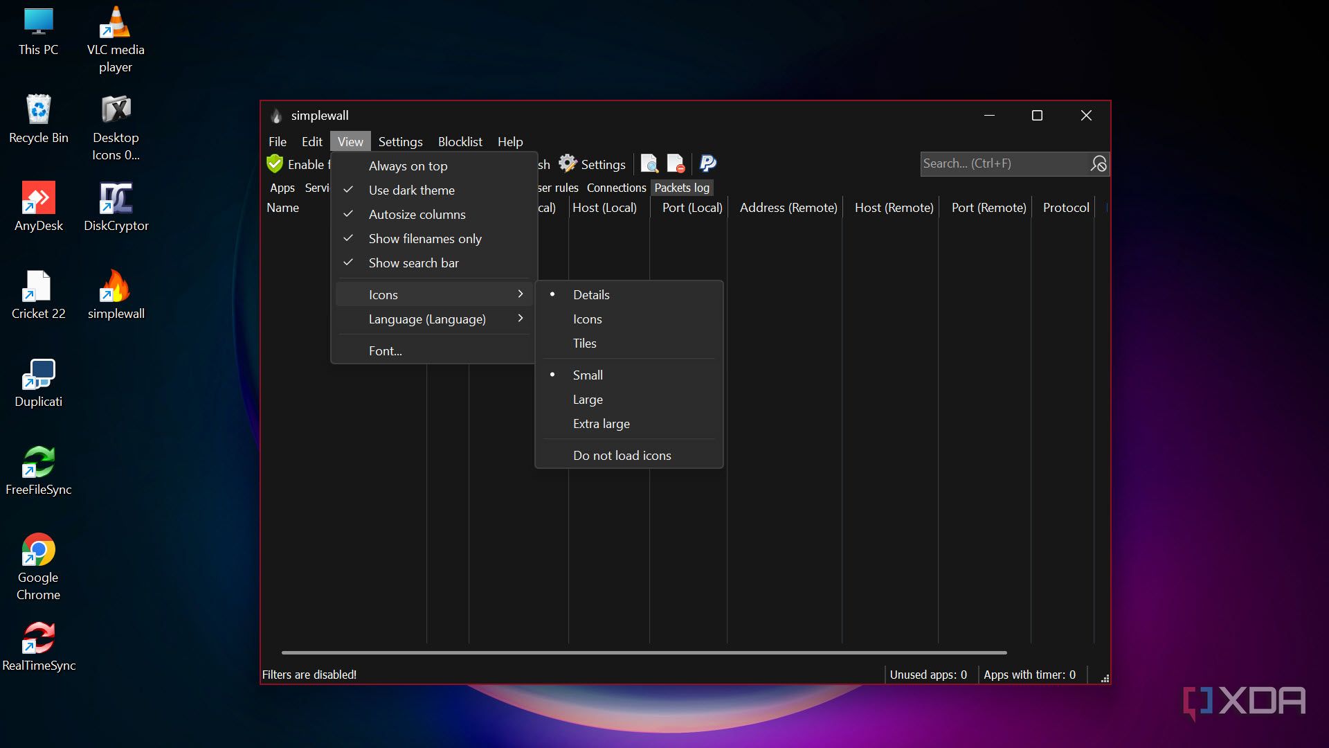 I use this open-source firewall controller instead of Windows’ built-in one