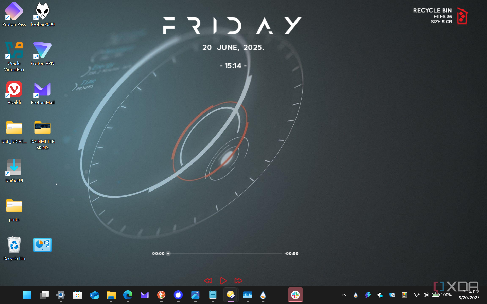 Rainmeter Wallpaper Skins
