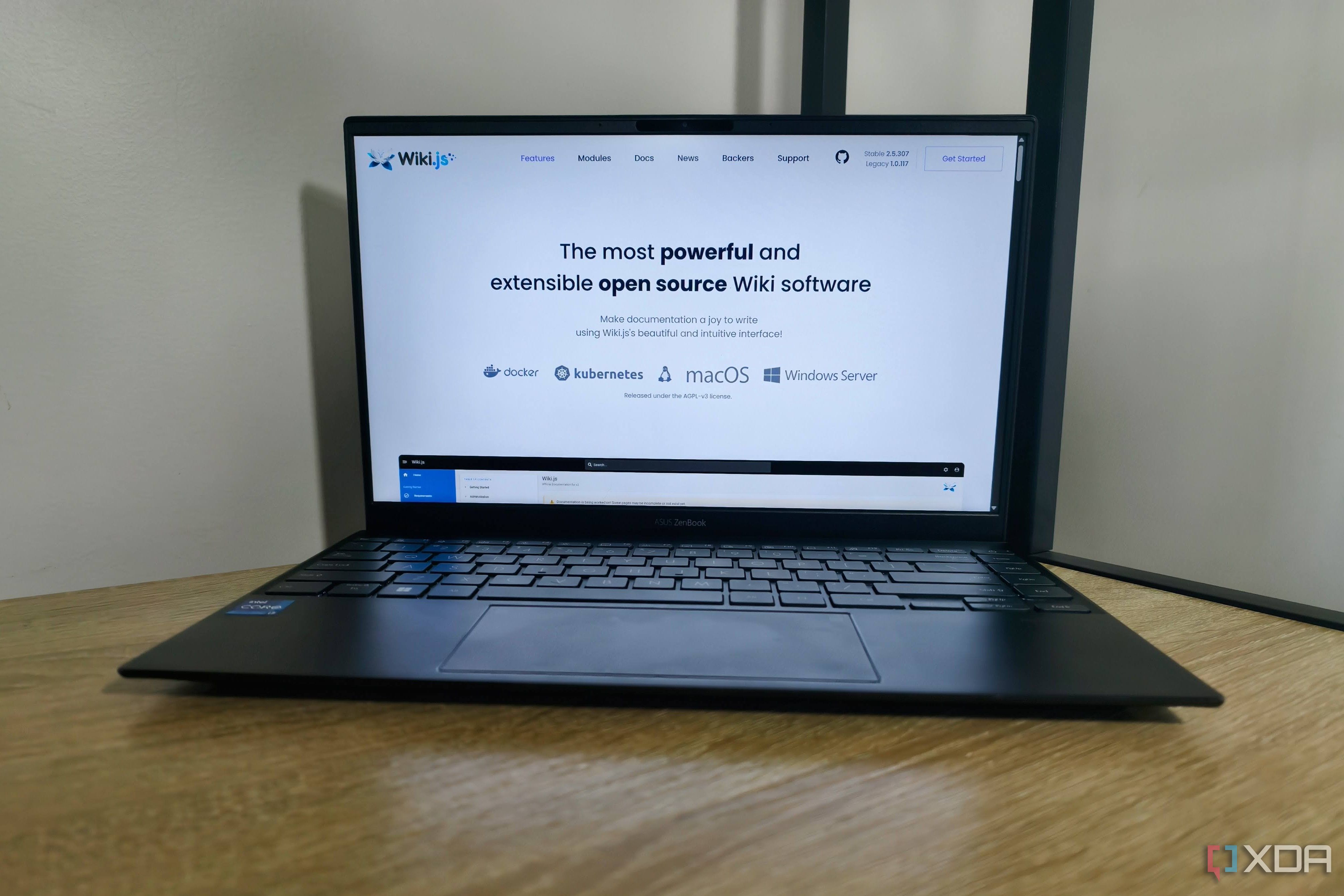I self-hosted a personal wiki with Markdown and search support
