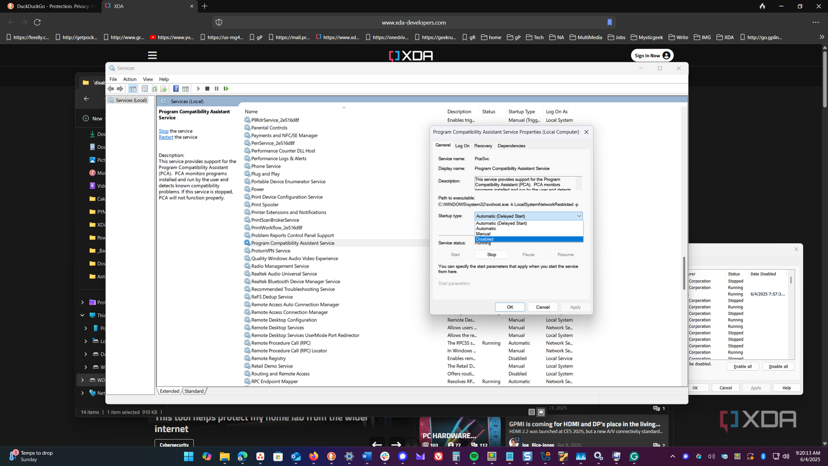 I disabled these 7 background services to boost Windows performance