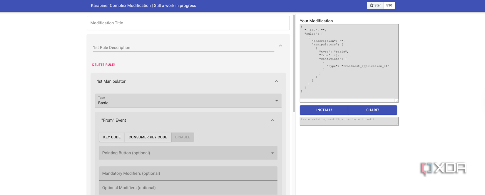 Karabiner Elements saved my sanity when using a Windows keyboard in a Mac setup