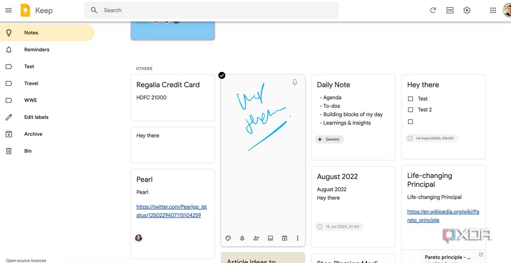 I started using Obsidian with Google Keep and I should have sooner
